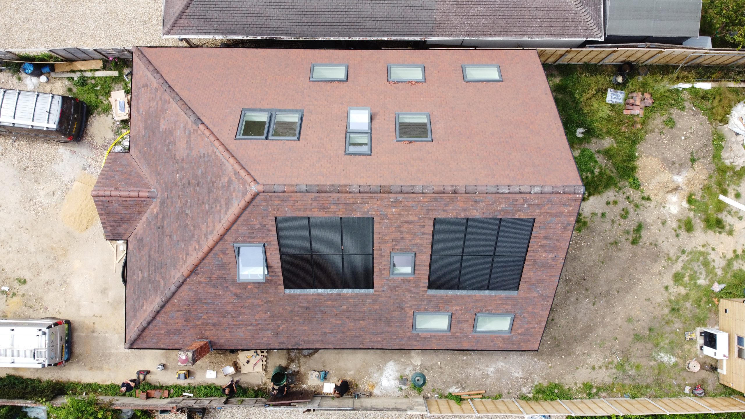 ASHP, Solar PV & Integrated Car Charger Installed Hampshire - AES Limited