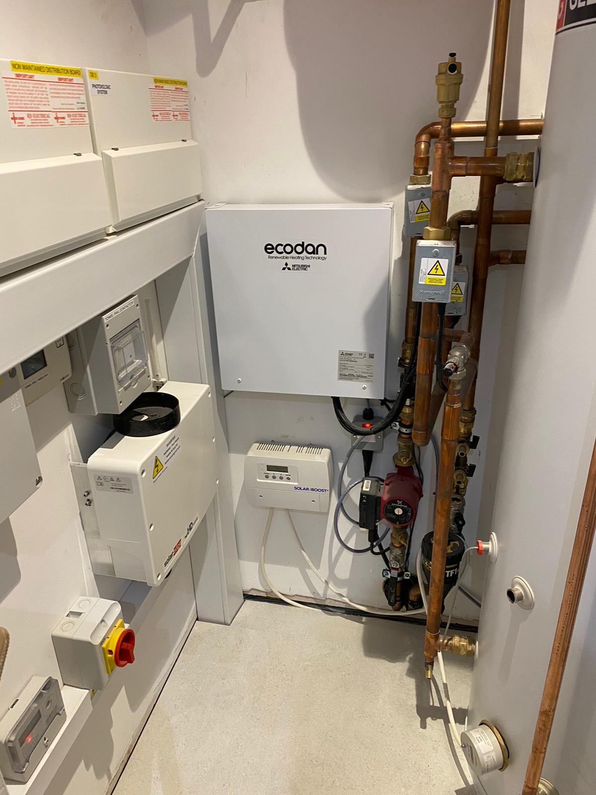 ASHP, UFH, SOLAR PV & TESLA POWERWALL - AES Limited