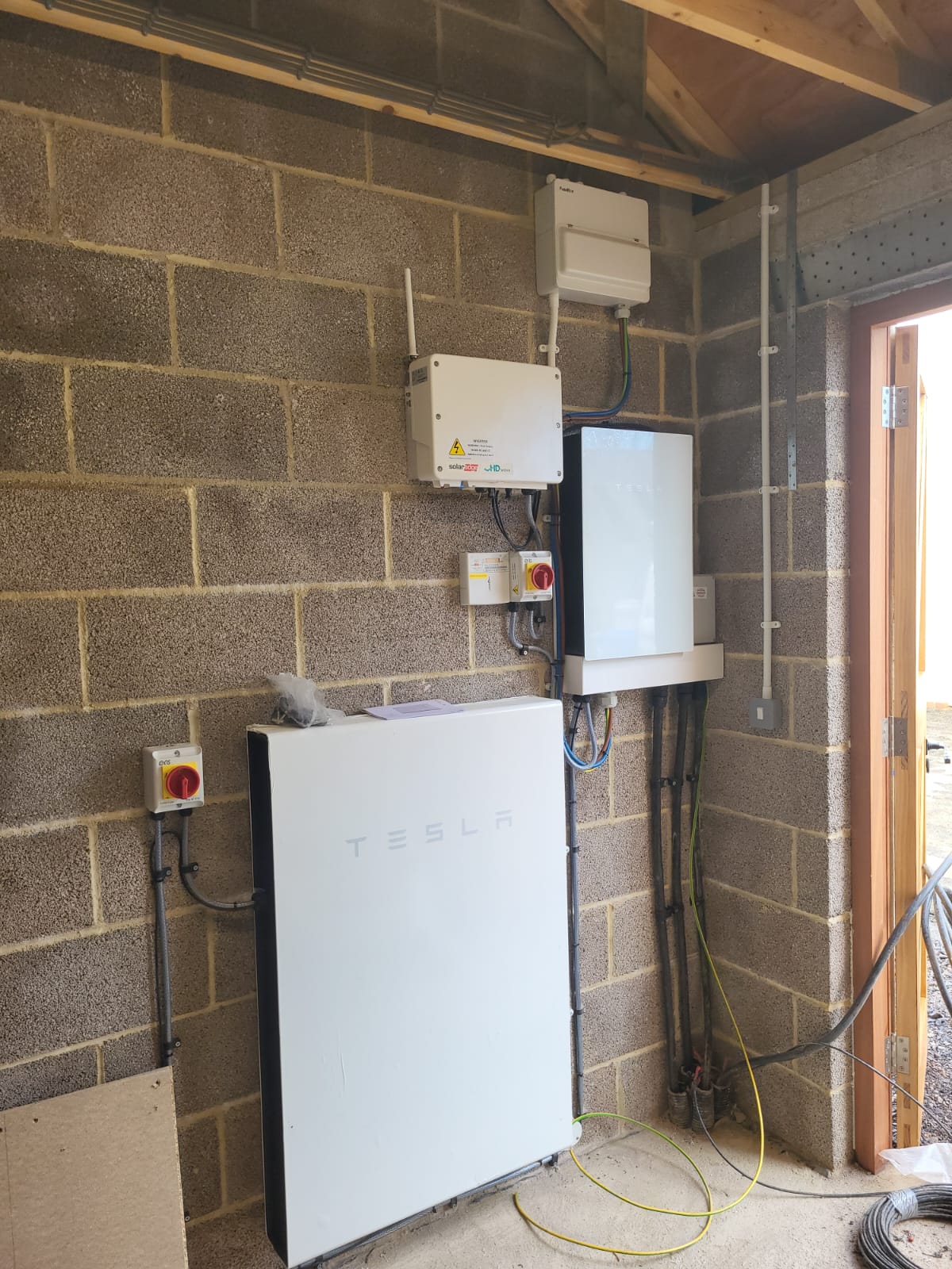 Ground Mount System Installed - Hampshire - AES Limited