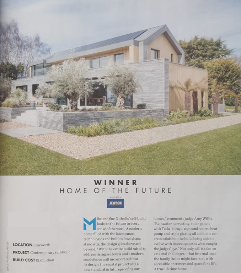 Homebuilding and Renovating - Home Of The Future - Award Winner - AES ...